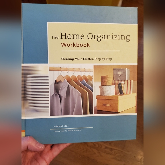 Unknown | Other | The Home Organizing Workbook Clearing Your Clutter Step By Step | Poshmark